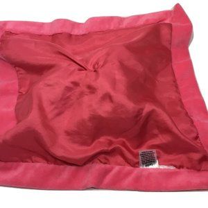 Carter's | Other | Rare Htf Carters Pink Fox Rattle Security Blanket ...